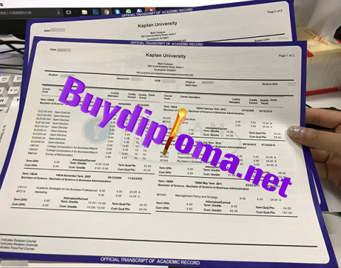 When Do People Have to Buy Fake Kaplan University Transcript? | Fake ...