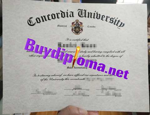 Fake Concordia University Degree | Fake College Diploma, Fake Degree ...