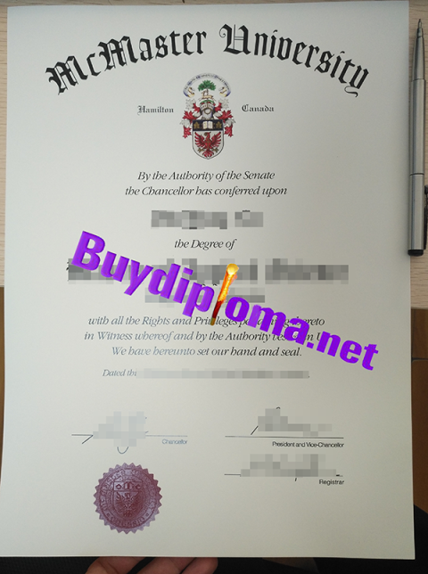 When Do People Have to Buy Fake McMaster University Degree? | Fake ...