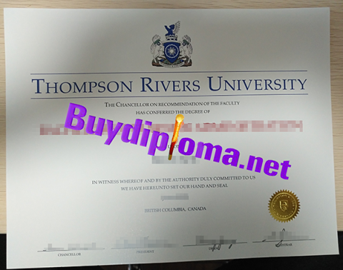 When Do People Have to Buy Fake Thompson Rivers University Degree ...