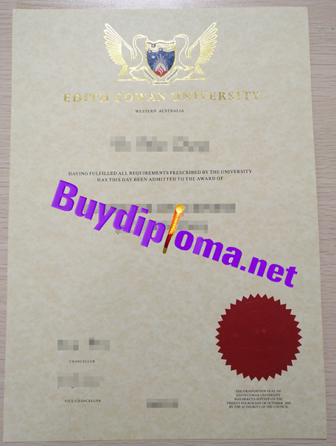 How Can I Shopping Fake Edith Cowan University Degree? | Fake College ...