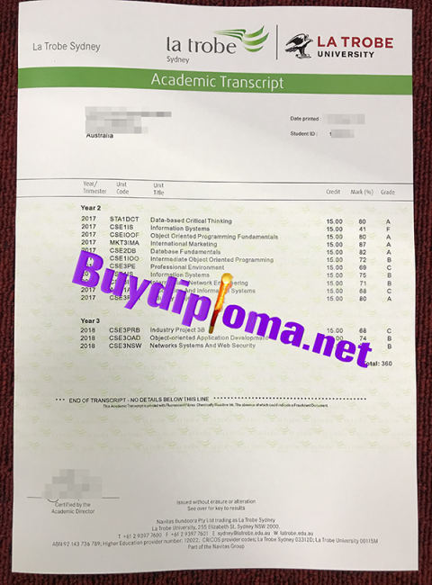 How to Buy Fake La Trobe University Transcript? | Fake College Diploma, Fake Degree, Fake ...